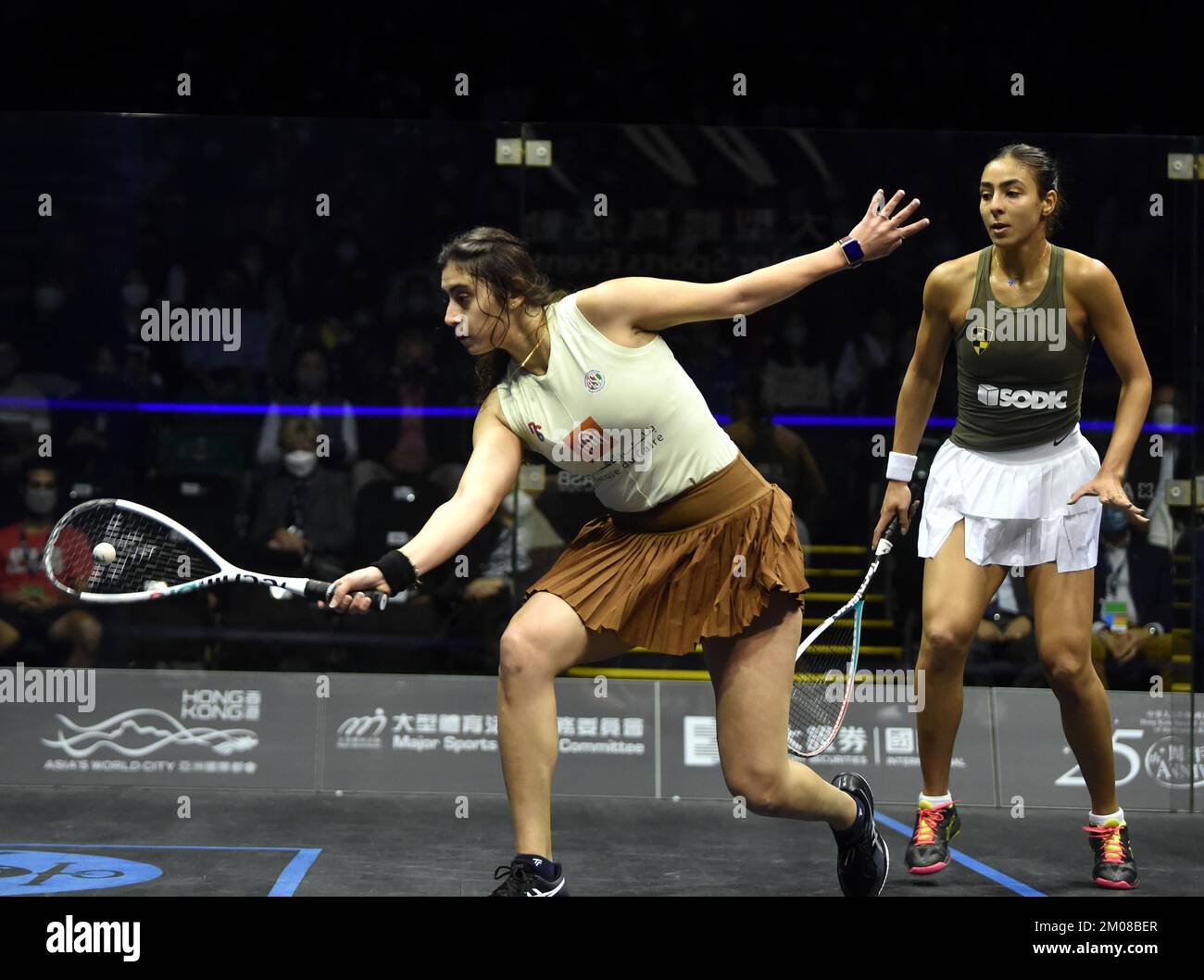 Egyptian professional squash player Hania El Hammamy defeated Egyptian ...