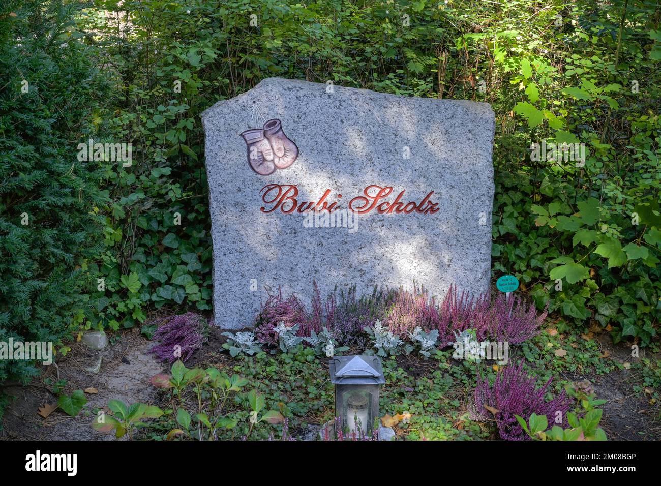 Grab Boxer Bubi Scholz, Friedhof Heerstraße, Westend, Charlottenburg ...