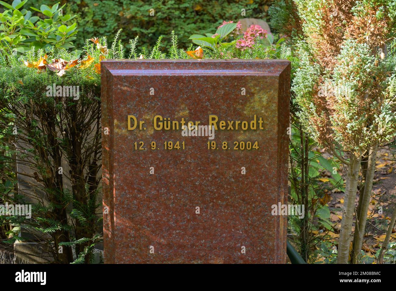 Grab Günter Rexrodt, Friedhof Heerstraße, Westend, Charlottenburg ...