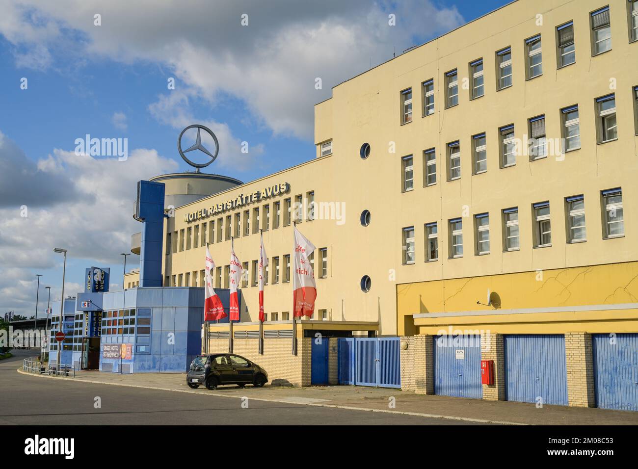 Motel AVUS, Westend, Charlottenburg, Berlin, Deutschland Stock Photo ...