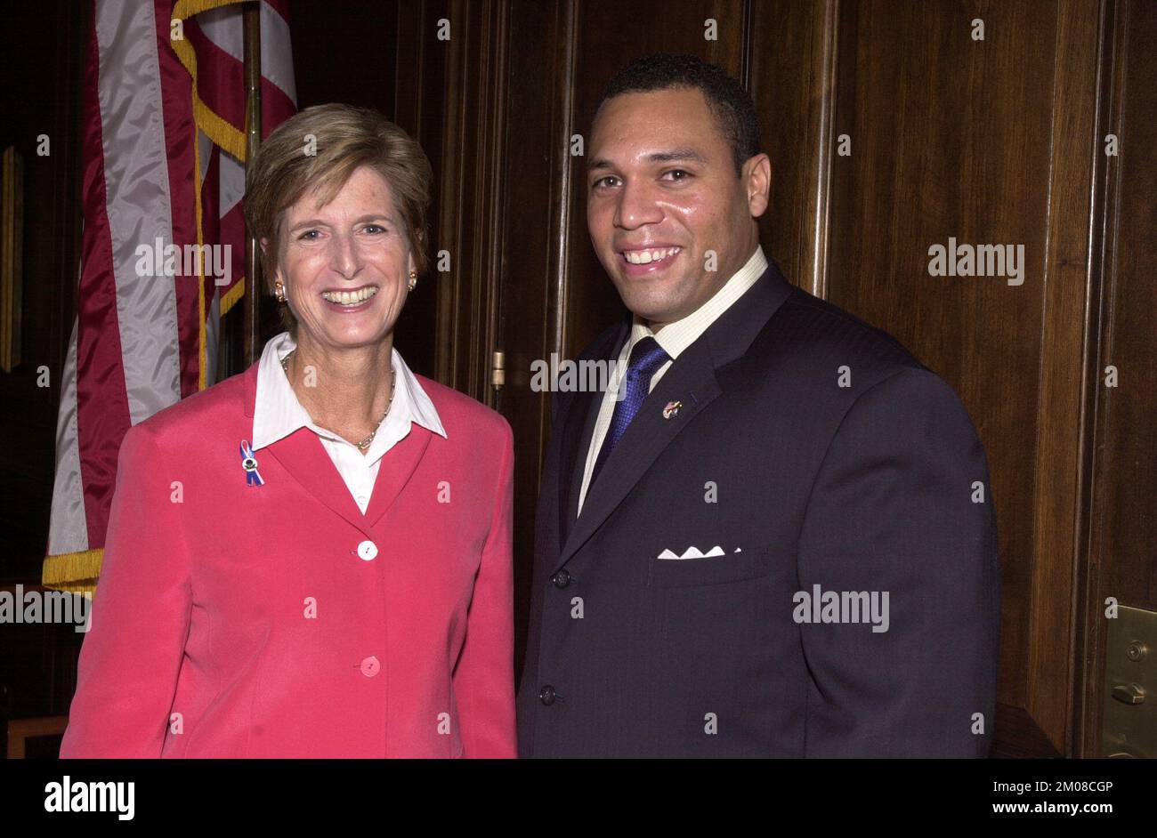 Administrator Christine Todd Whitman at EPA Homeland Security meeting ...