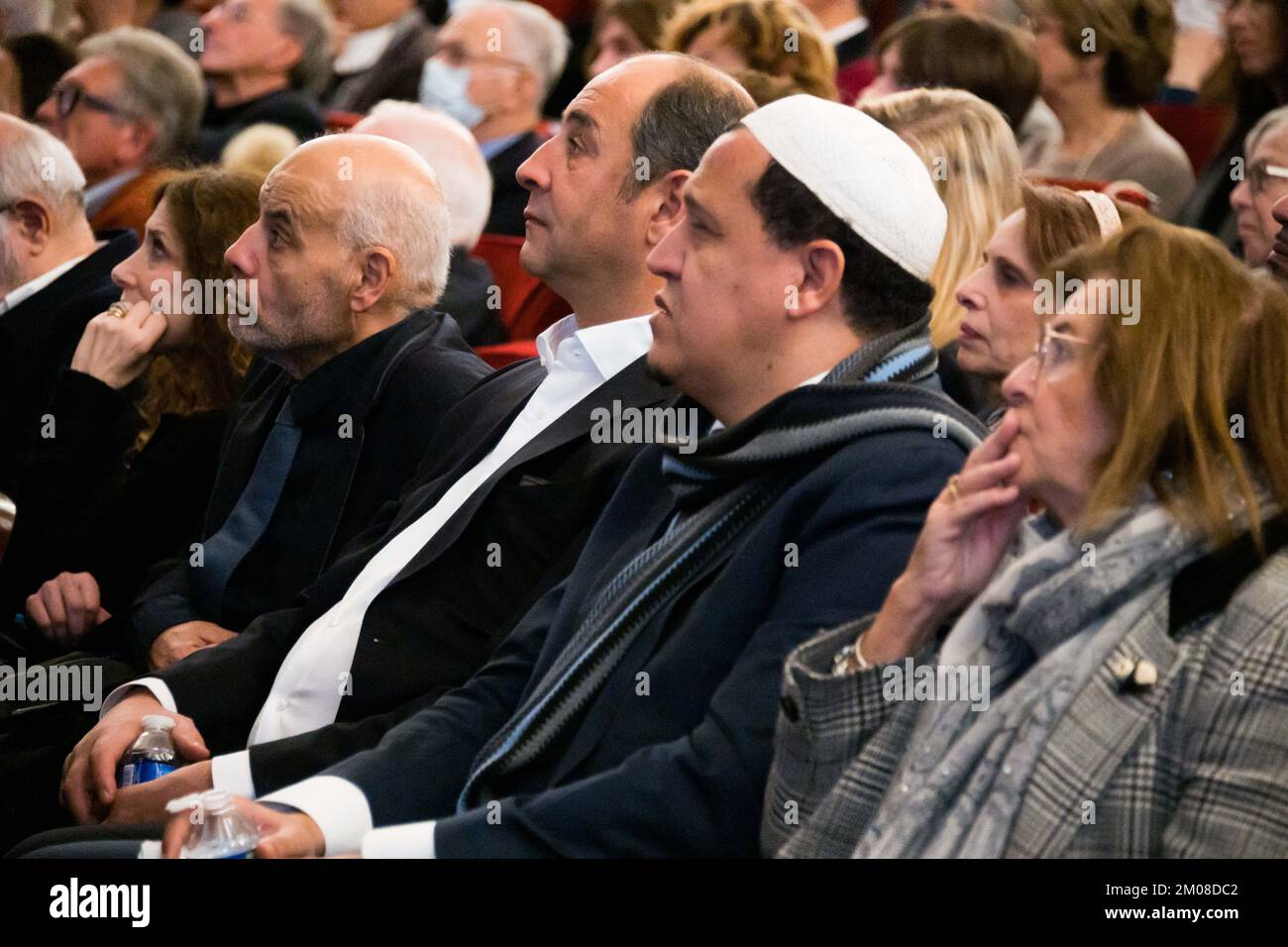 Muslim Imam of Drancy Hassen Chalghoumi during CRIF Annual Convention ...