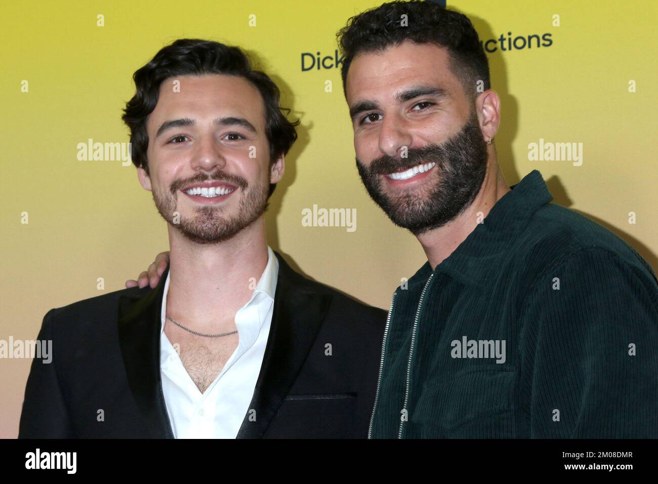 LOS ANGELES - DEC 4: Brandon Chase, Adi Azran at the 2022 Streamy ...