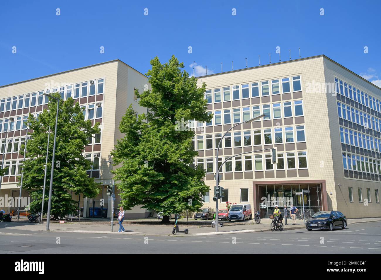 Bundesdruckerei, Oranienstraße, Kreuzberg, Friedrichshain-Kreuzberg, Berlin, Deutschland Stock ...