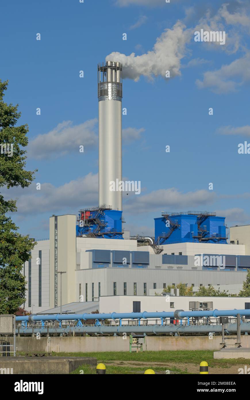Klärwerk, Freiheit, Ruhleben, Spandau, Berlin, Deutschland Stock Photo ...