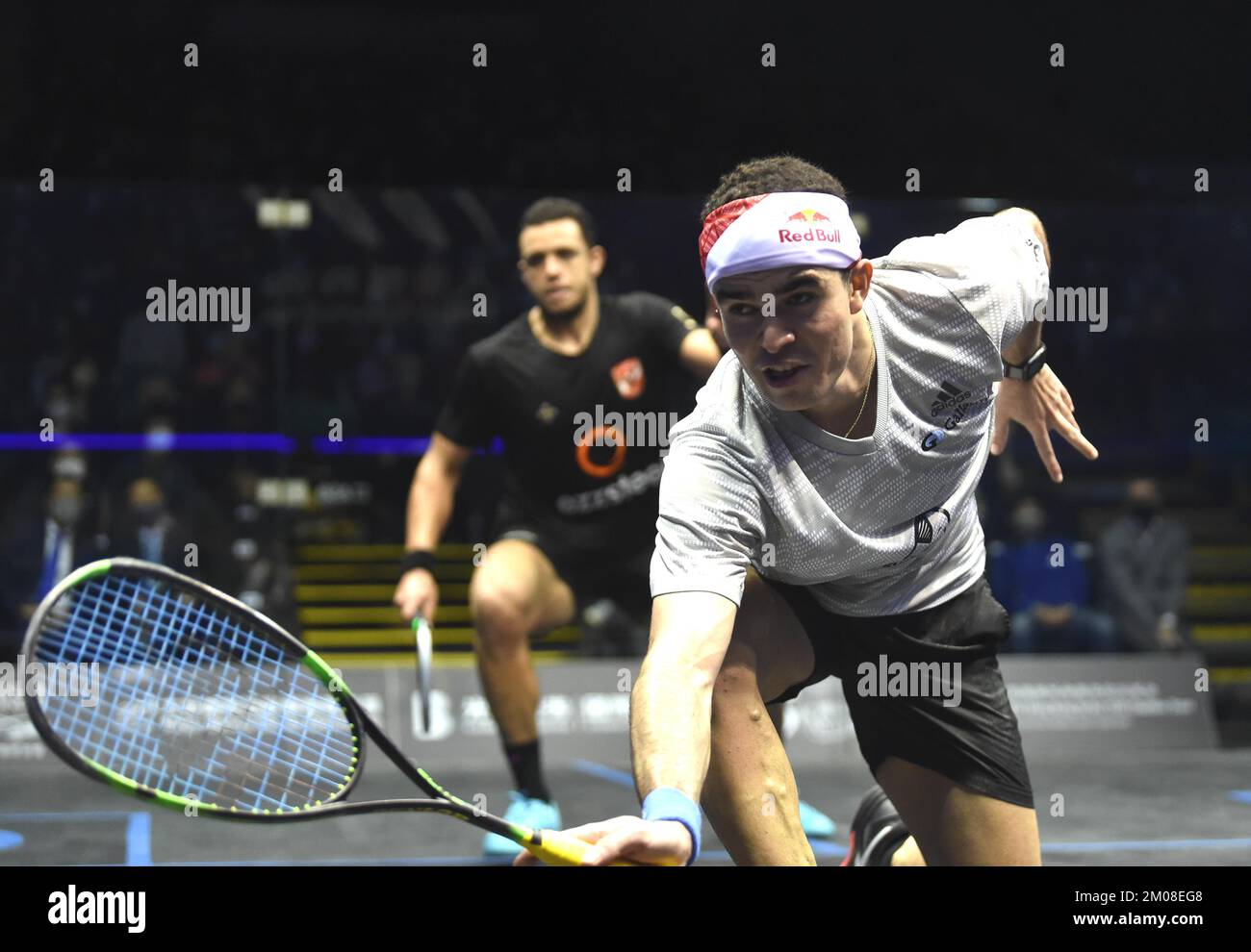 Egyptian professional squash player Mostafa Asal defeated squash player ...