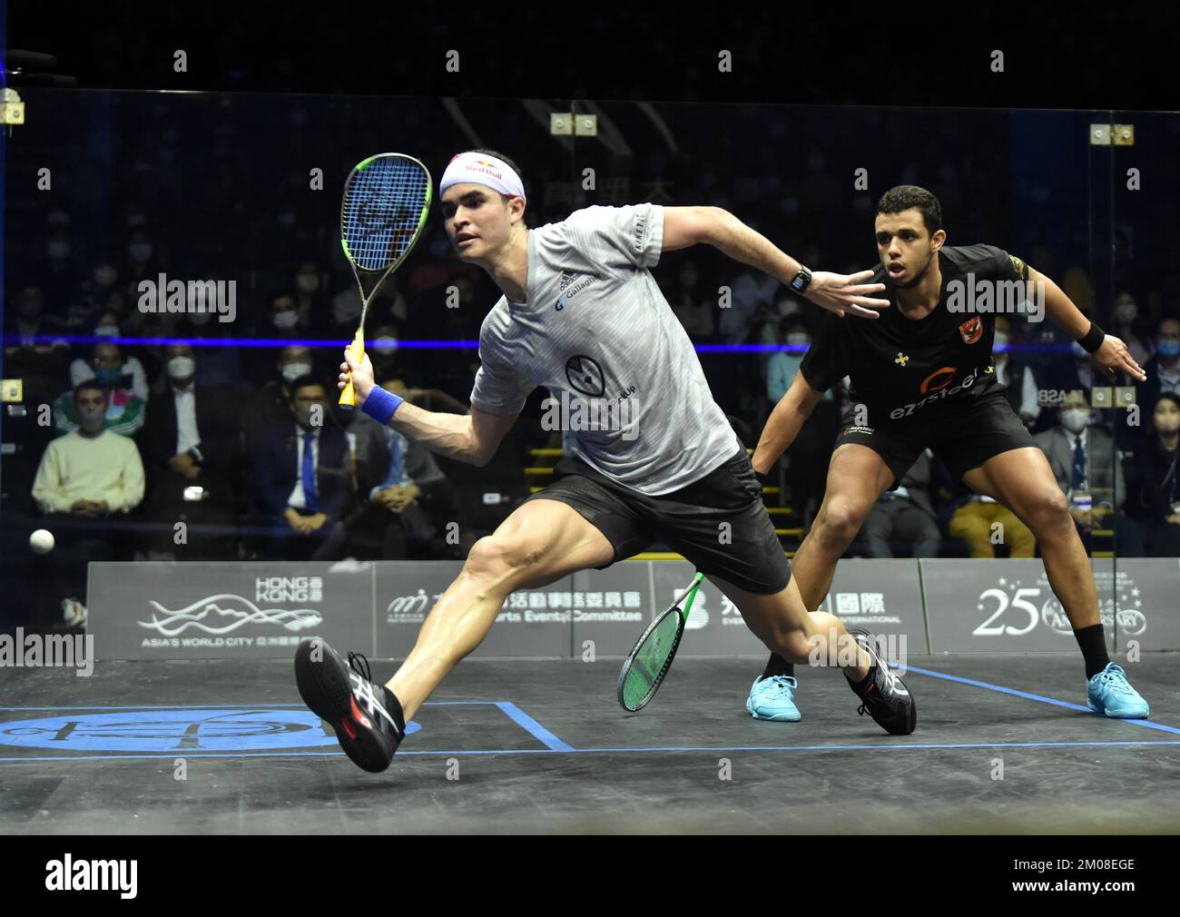 Egyptian professional squash player Mostafa Asal defeated squash player ...