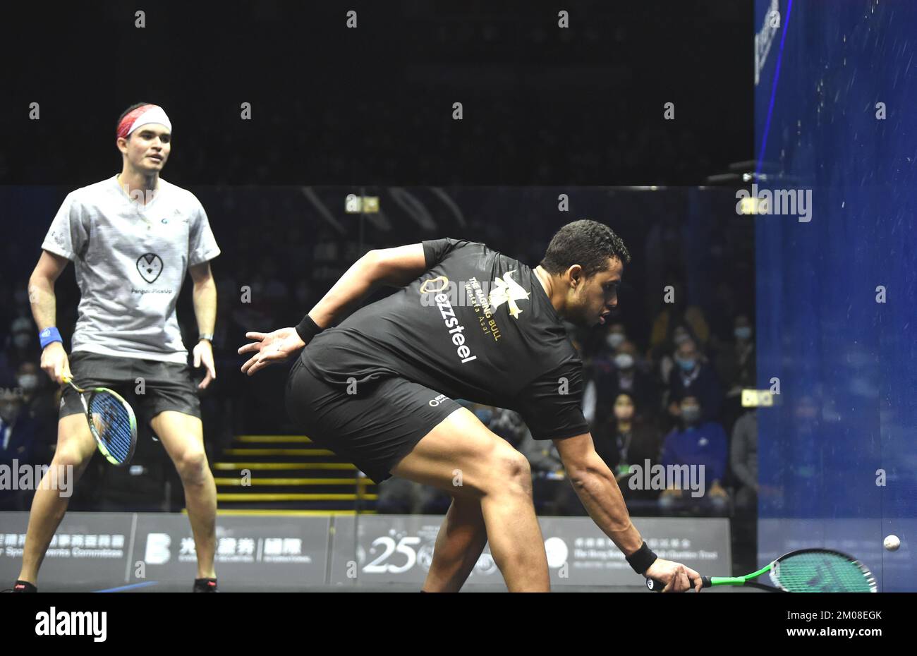 Egyptian professional squash player Mostafa Asal defeated squash player ...