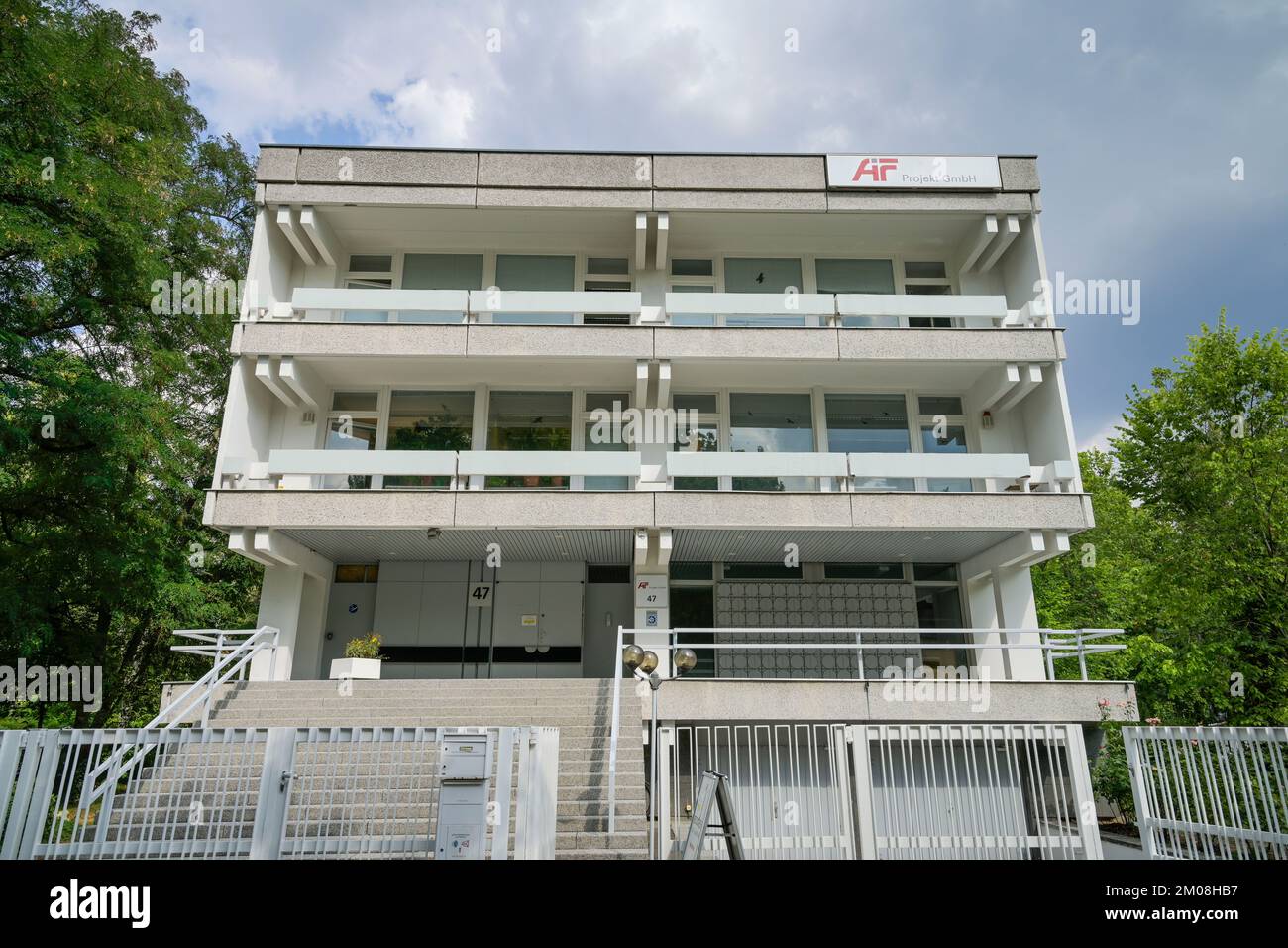 DDR-Architektur, Tschaikowskistraße 47, Pankow, Berlin, Deutschland ...