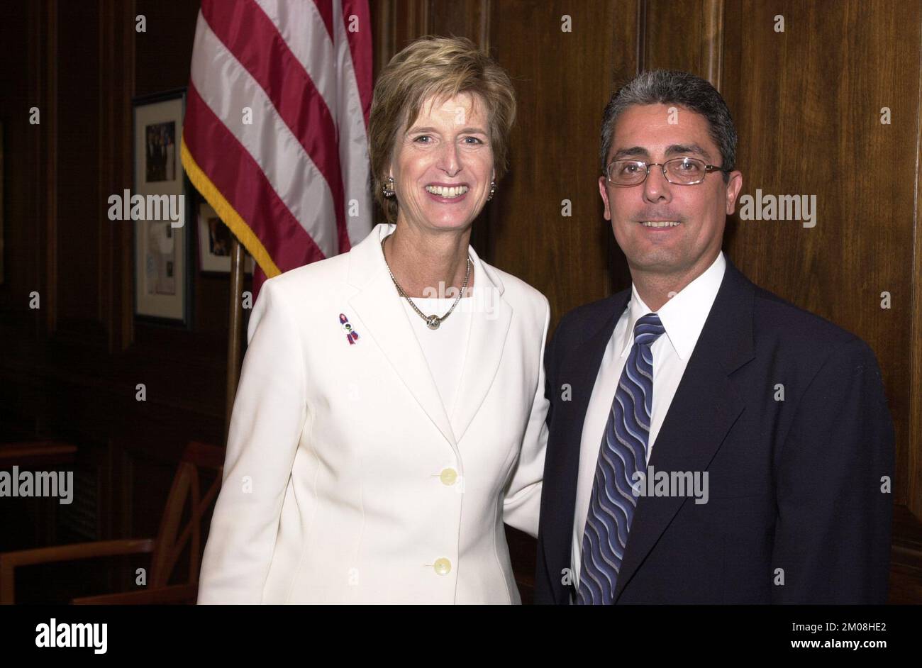 Administrator Christine Todd Whitman with Miami Police Officers ...