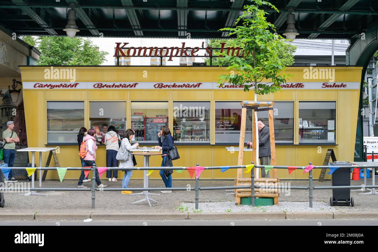 Konnopke's Imbiß, Schönhauser Allee, Prenzlauer Berg, Pankow, Berlin ...