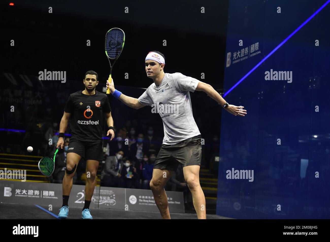 Egyptian professional squash player Mostafa Asal defeated squash player ...
