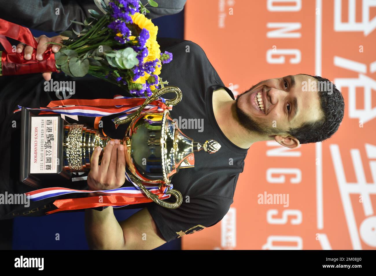 Egyptian professional squash player Mostafa Asal defeated squash player ...