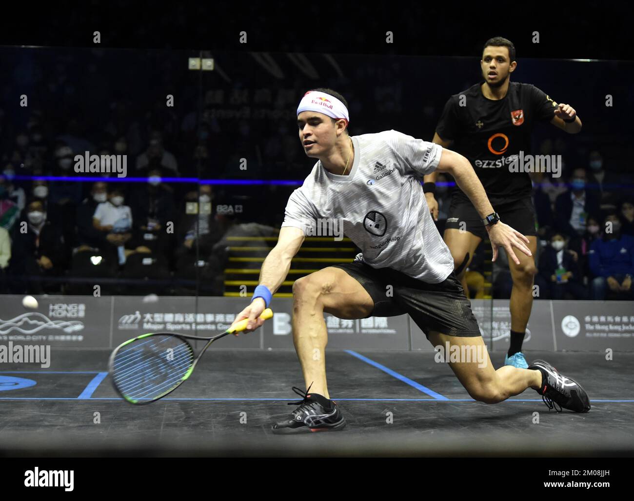 Egyptian professional squash player Mostafa Asal defeated squash player ...