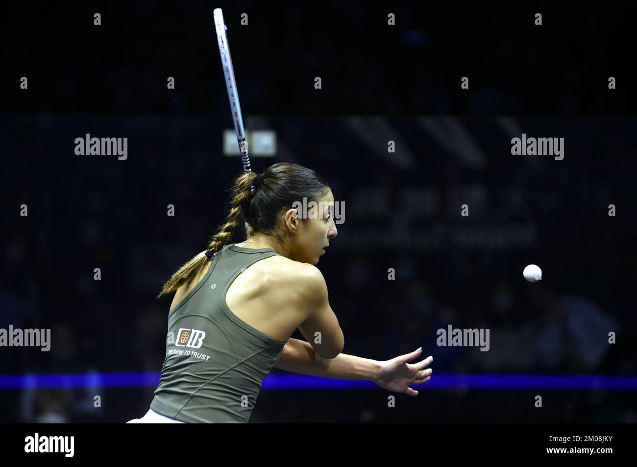 Egyptian professional squash player Hania El Hammamy defeated Egyptian ...