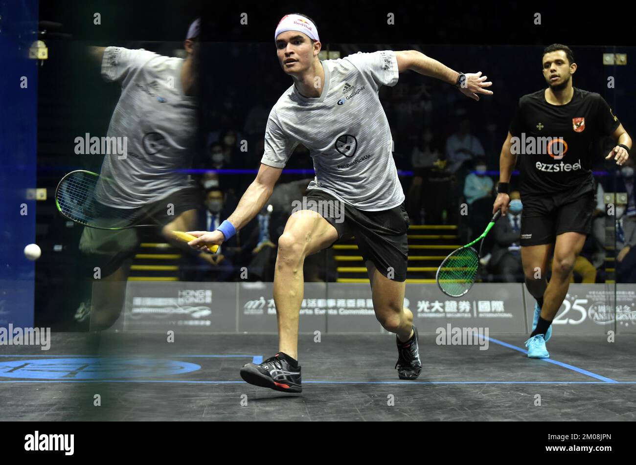 Egyptian professional squash player Mostafa Asal defeated squash player ...