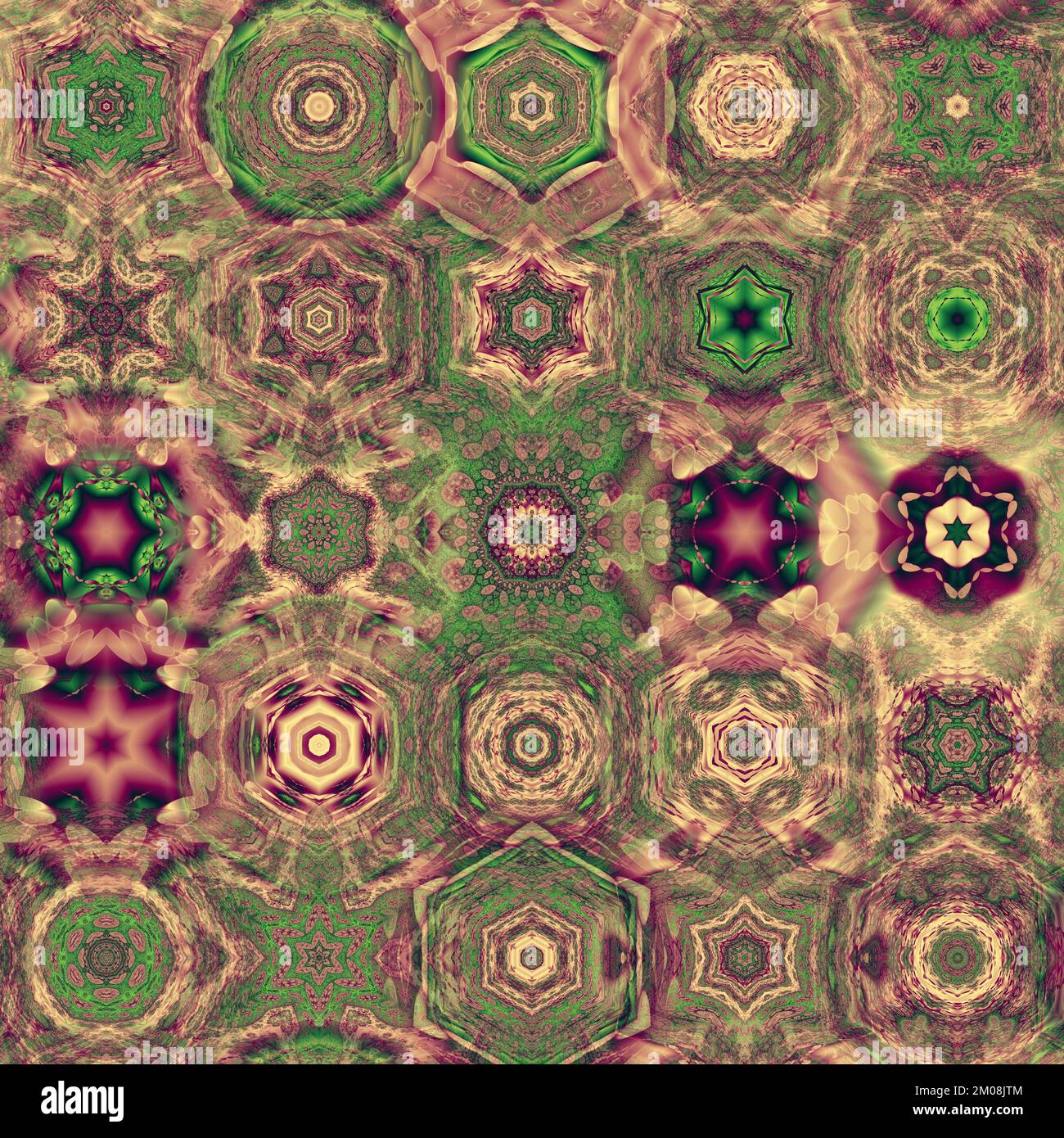 Abstract Computer generated Fractal design. A fractal is a never-ending ...