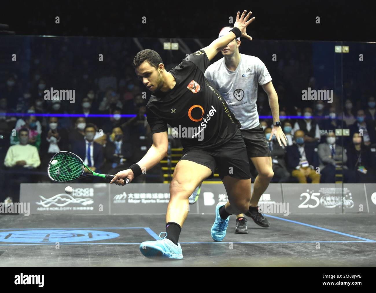 Egyptian professional squash player Mostafa Asal defeated squash player ...