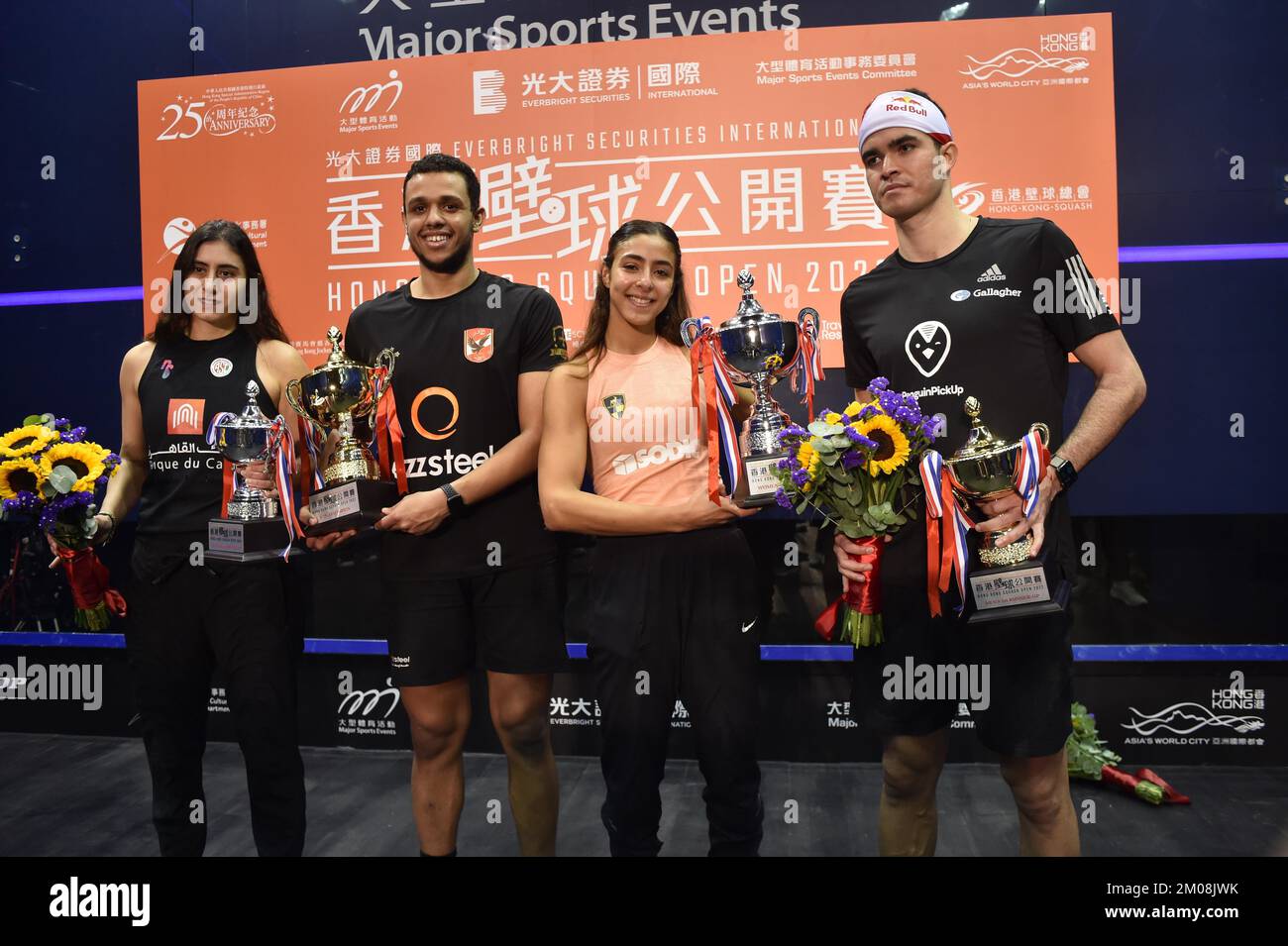 Egyptian professional squash player Mostafa Asal defeated squash player ...