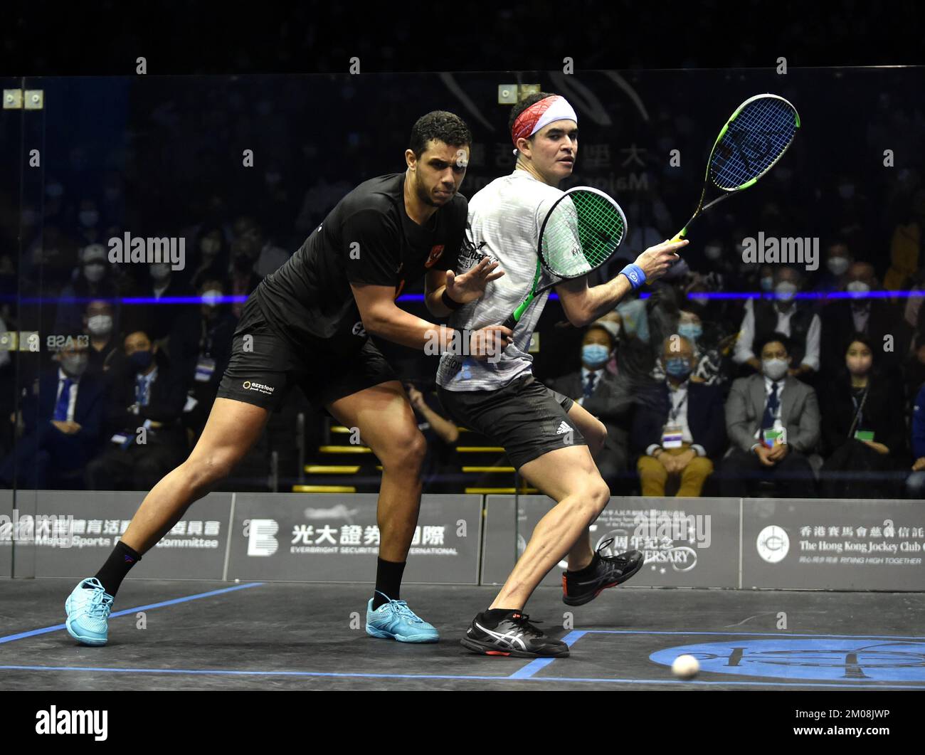 Egyptian professional squash player Mostafa Asal defeated squash player ...