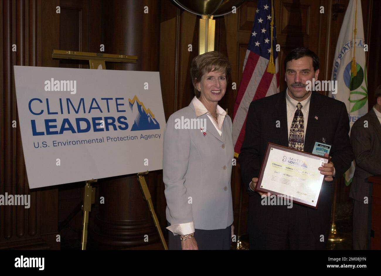 Climate Leaders Partners , Environmental Protection Agency Stock Photo ...