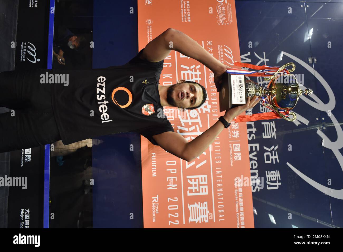 Egyptian professional squash player Mostafa Asal defeated squash player ...
