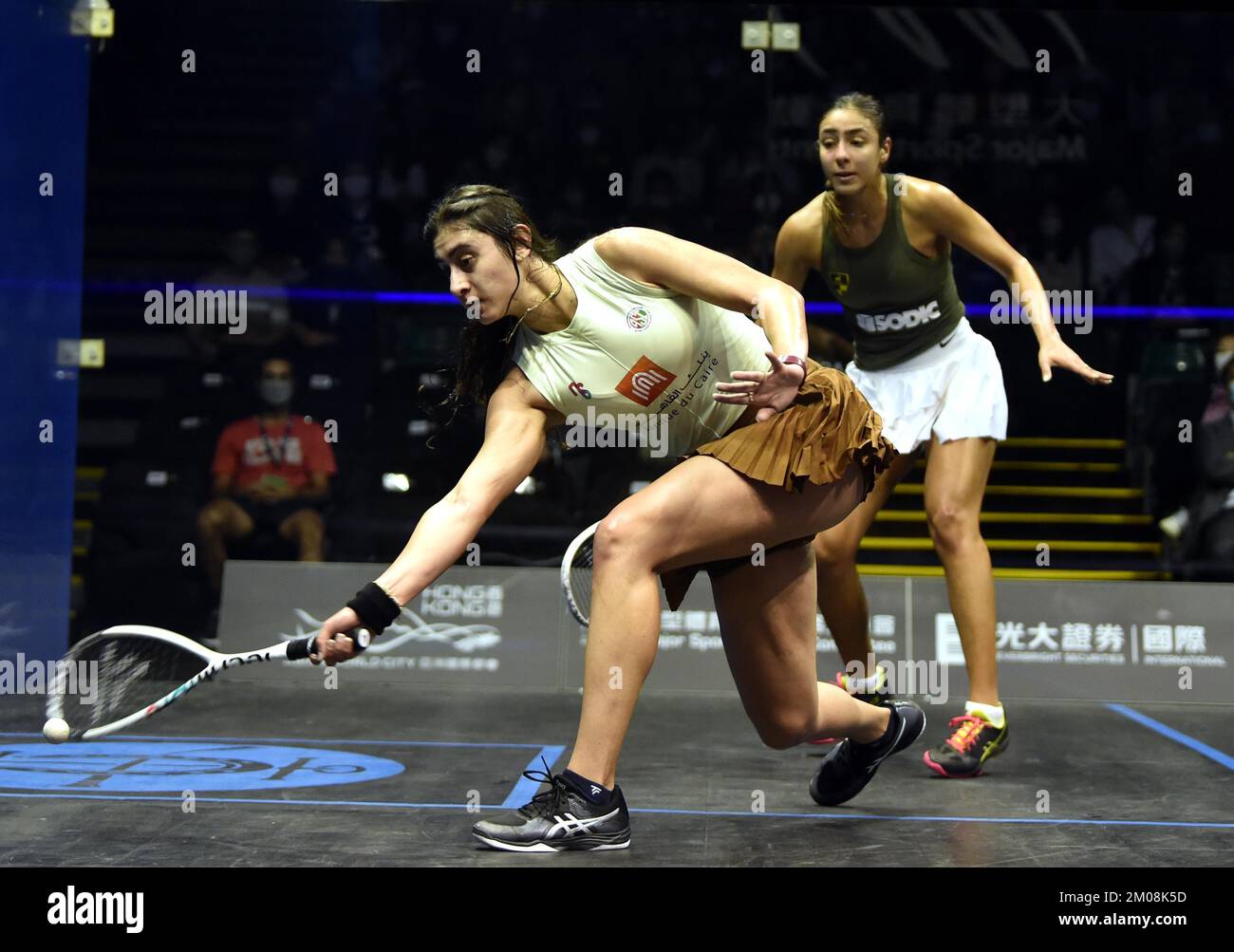 Egyptian professional squash player Hania El Hammamy defeated Egyptian ...