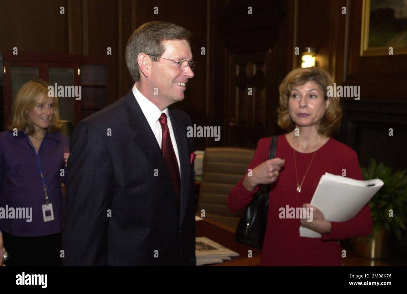 Mike Leavitt swearing-in ceremony , Environmental Protection Agency ...