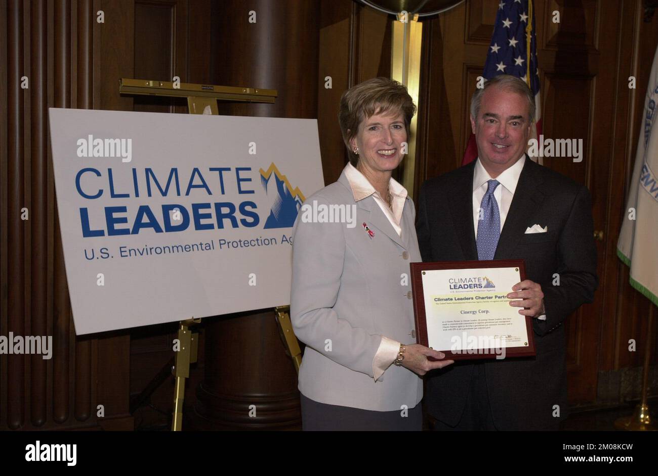 Climate Leaders Partners , Environmental Protection Agency Stock Photo ...
