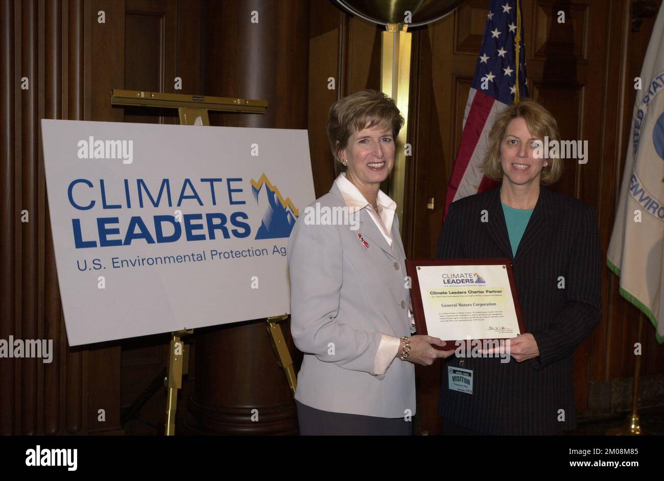 Climate Leaders Partners , Environmental Protection Agency Stock Photo ...