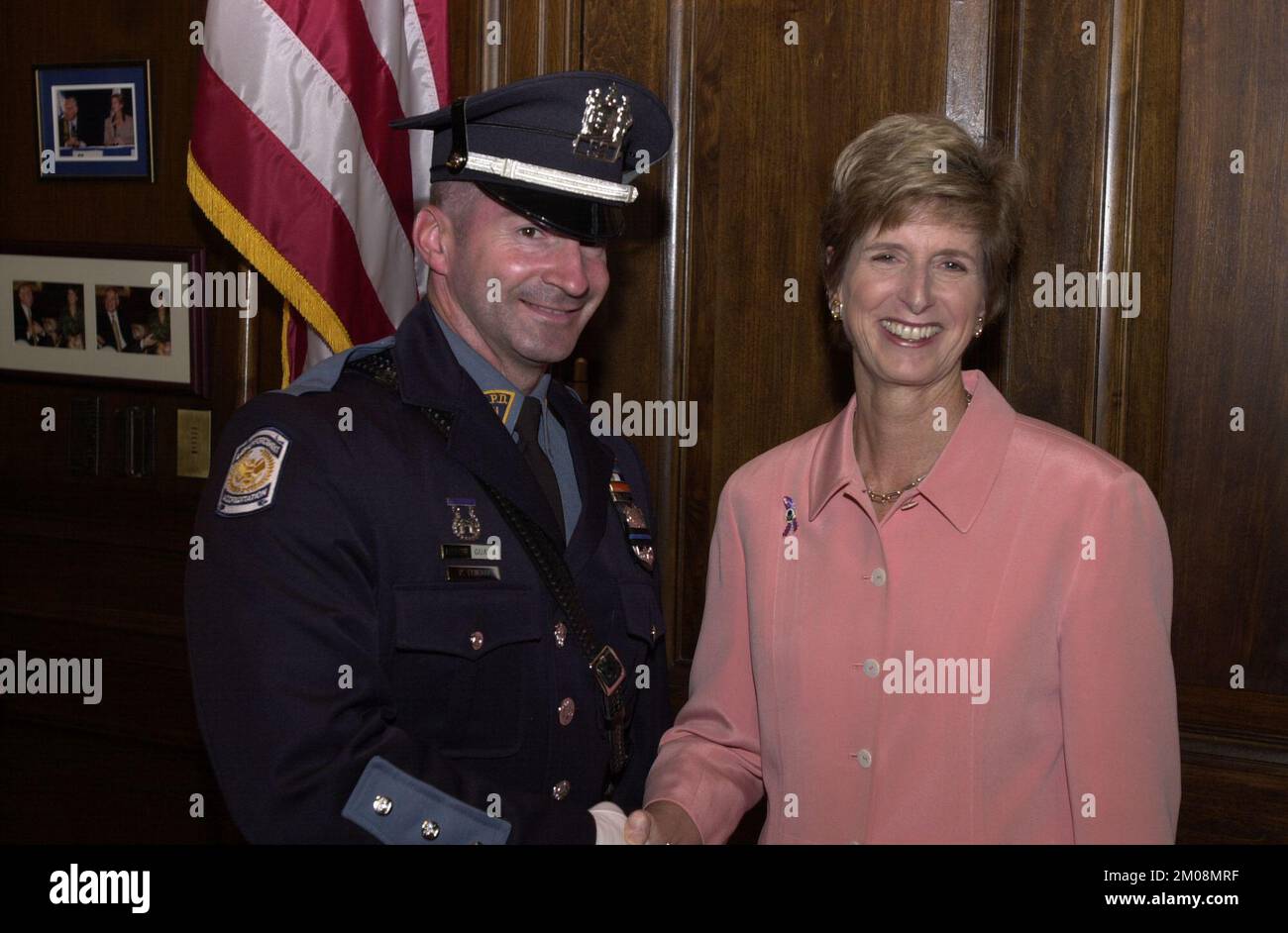 Administrator Christine Todd Whitman with New Jersey State Troopers ...