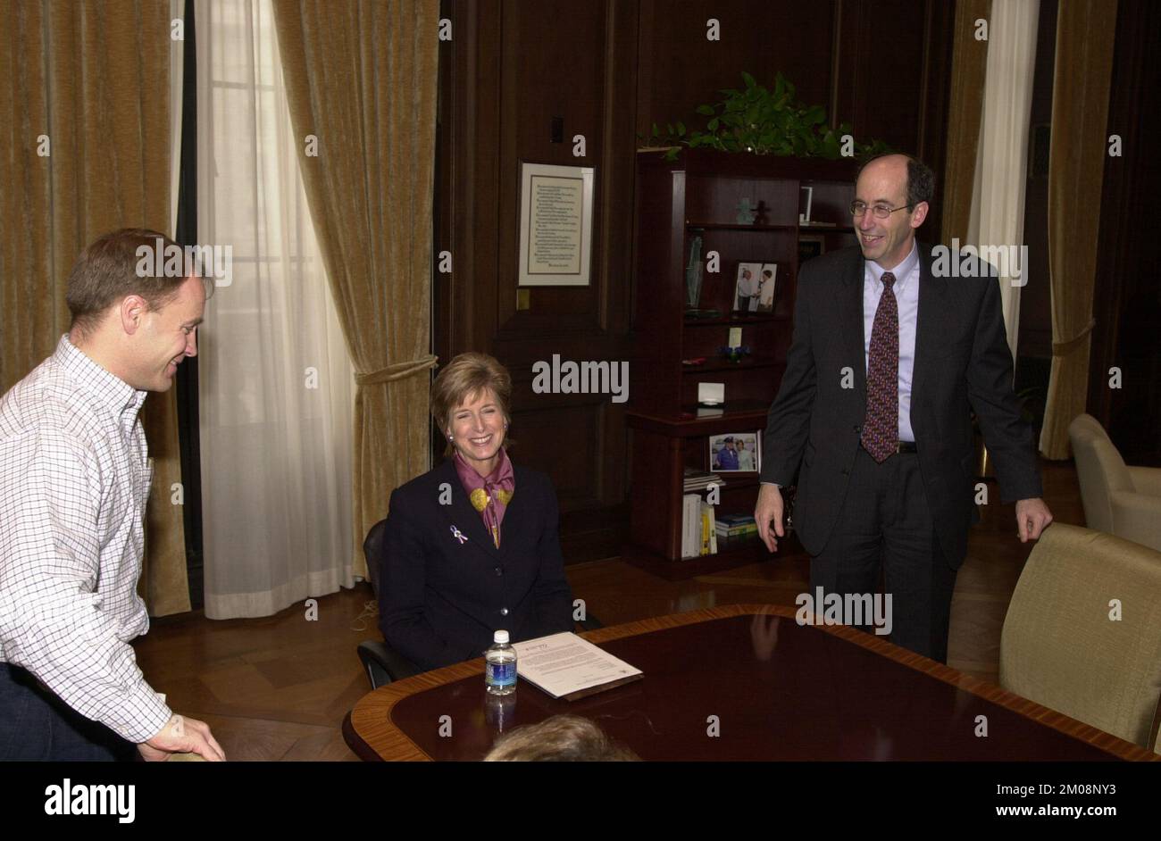 Administrator Christine Todd Whitman presents Daniel Greenbaum Award ...