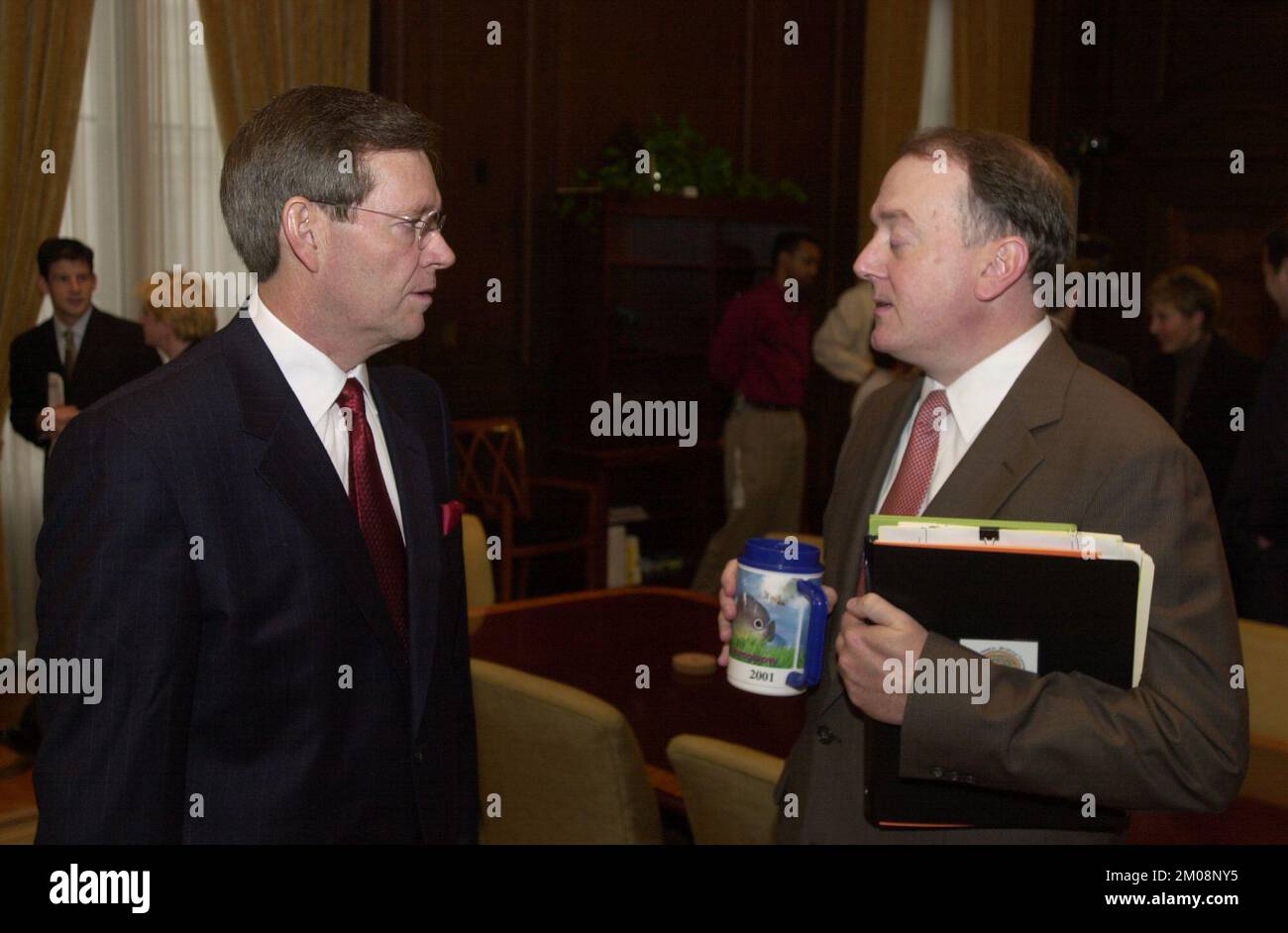Mike Leavitt swearing-in ceremony , Environmental Protection Agency ...
