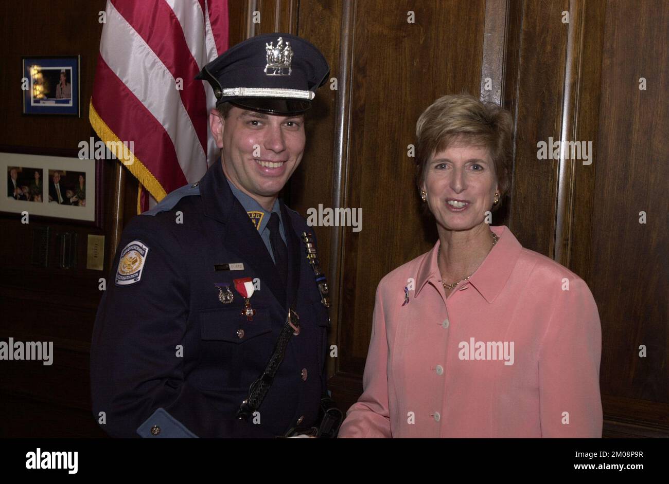Administrator Christine Todd Whitman with New Jersey State Troopers ...