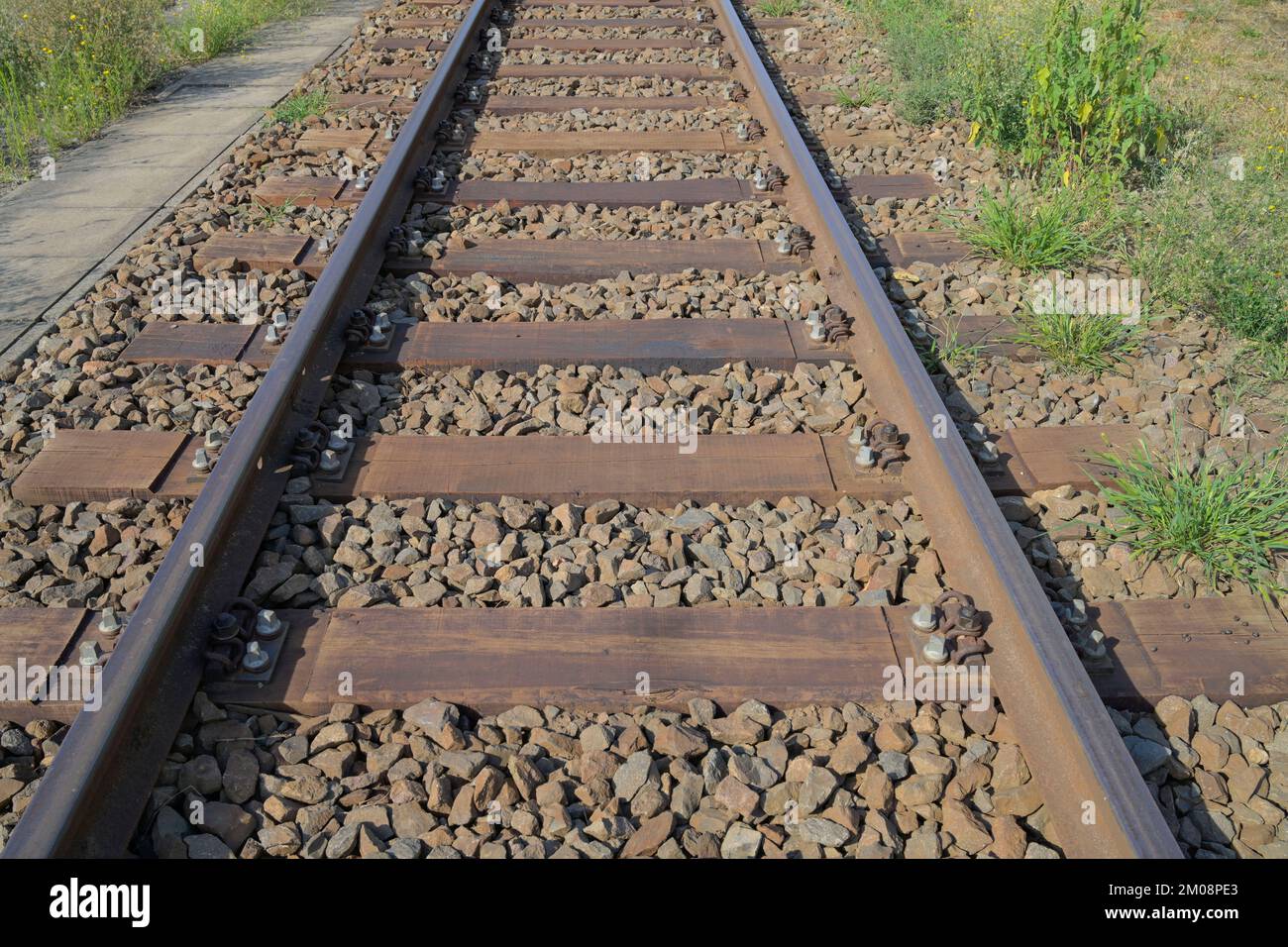 Gleis schienen hi-res stock photography and images - Alamy