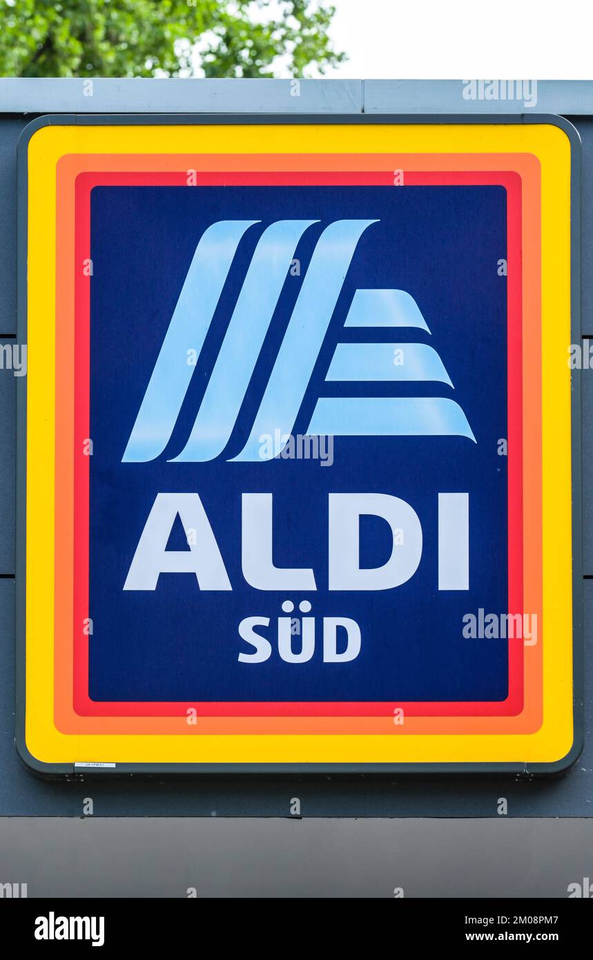 Logo Aldi Süd Stock Photo - Alamy