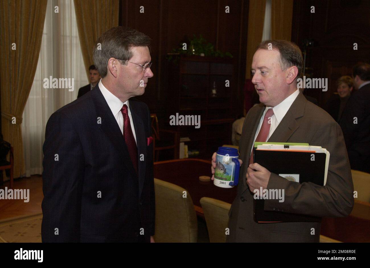 Mike Leavitt swearing-in ceremony , Environmental Protection Agency ...