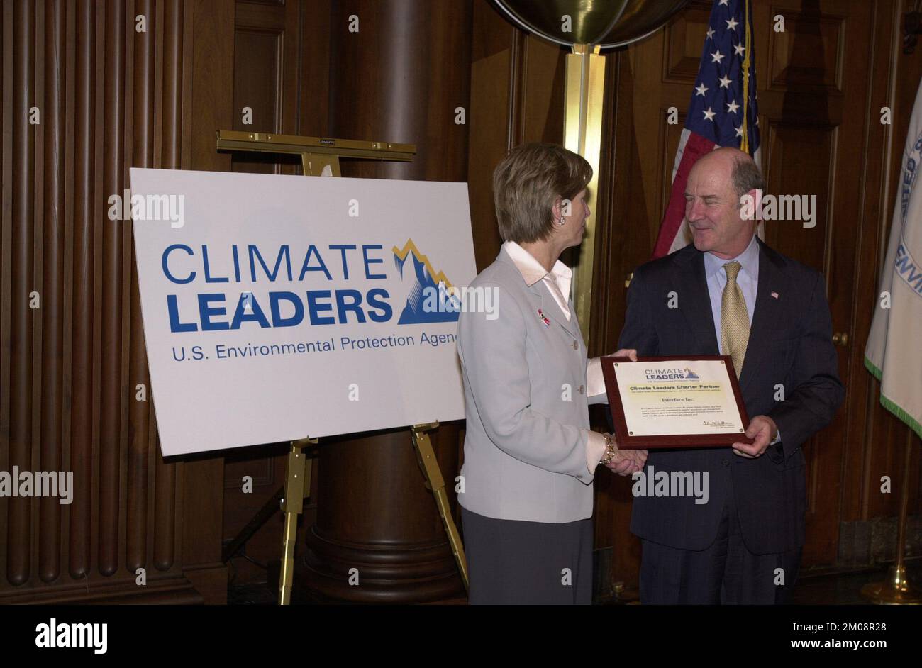 Climate Leaders Partners , Environmental Protection Agency Stock Photo ...