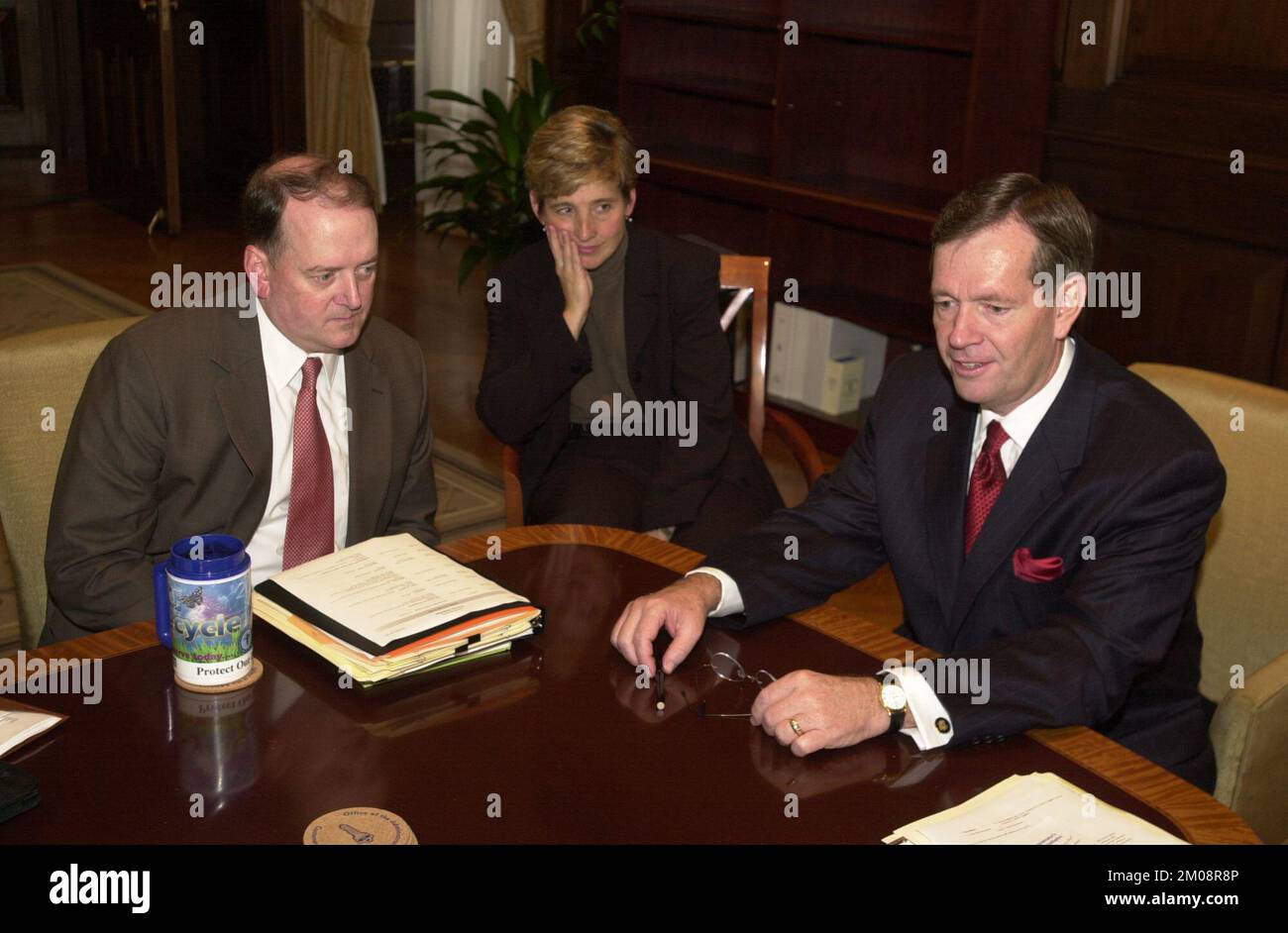 Mike Leavitt swearing-in ceremony , Environmental Protection Agency ...