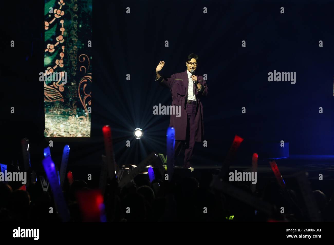 Malaysian Chinese singer Victor Wong held concert tour in Taiwan, 4 ...