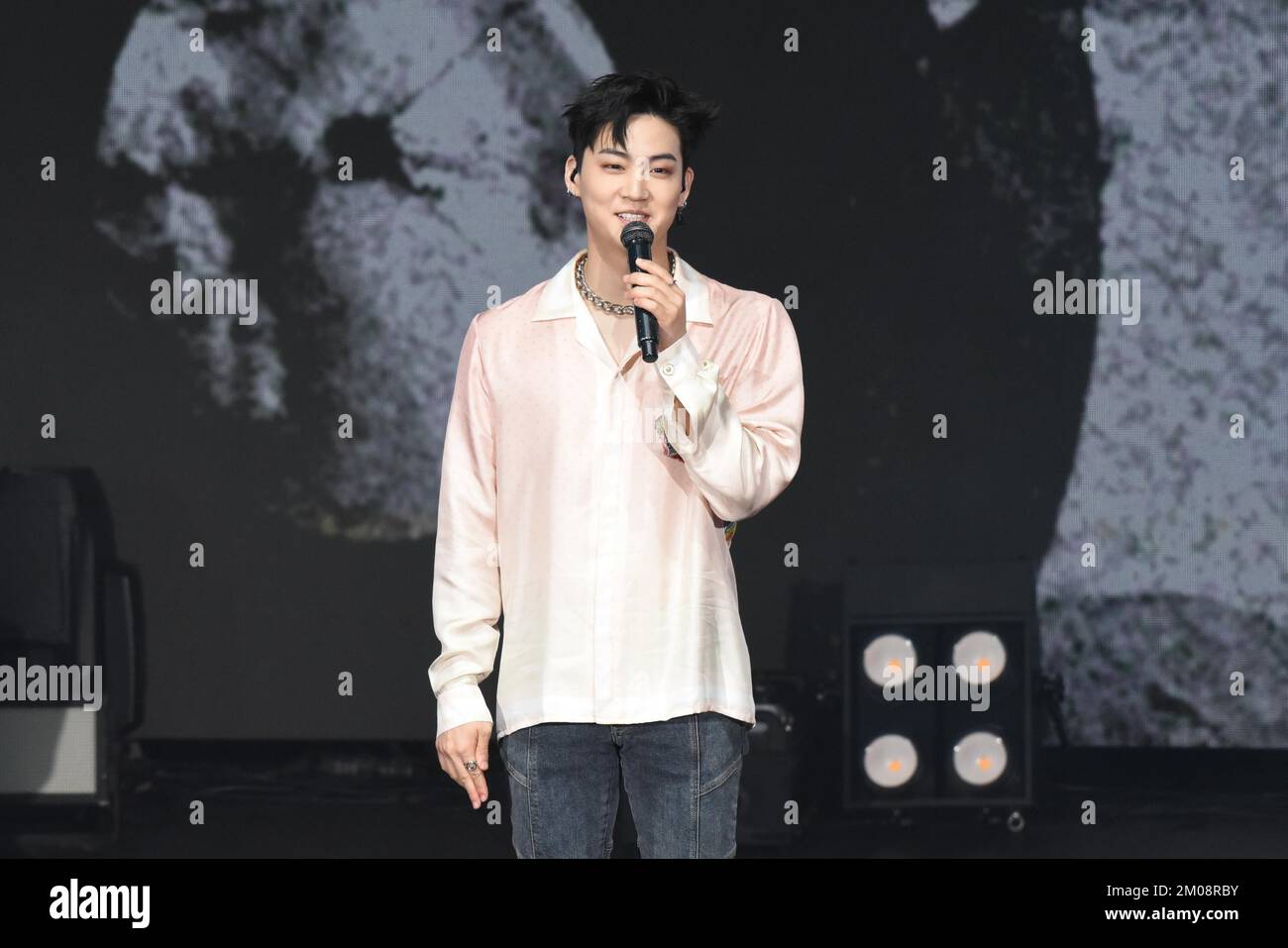 South Korean singer, songwriter and actor Jay B held his concert tour ...