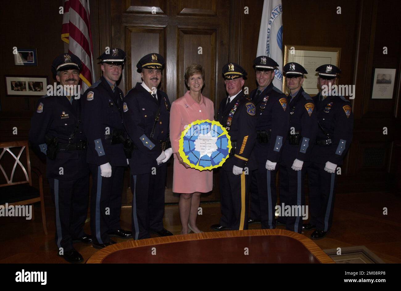 Administrator Christine Todd Whitman with New Jersey State Troopers ...