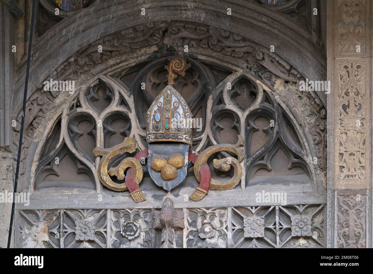 Canterbury coat of arms hi-res stock photography and images - Alamy
