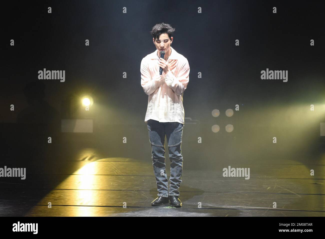 South Korean singer, songwriter and actor Jay B held his concert tour ...