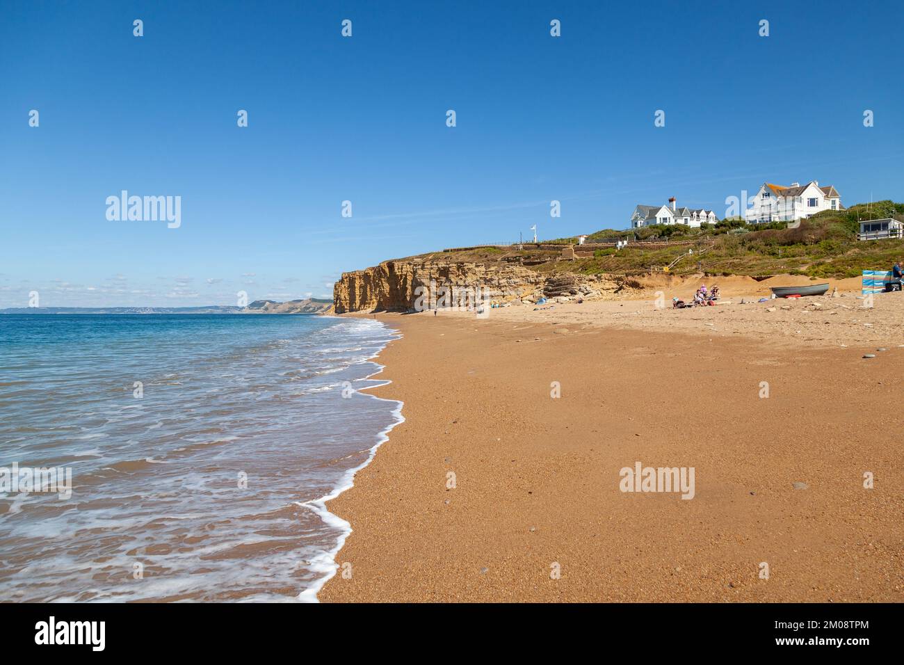 Hive beach near Burton Bradstock Stock Photo - Alamy