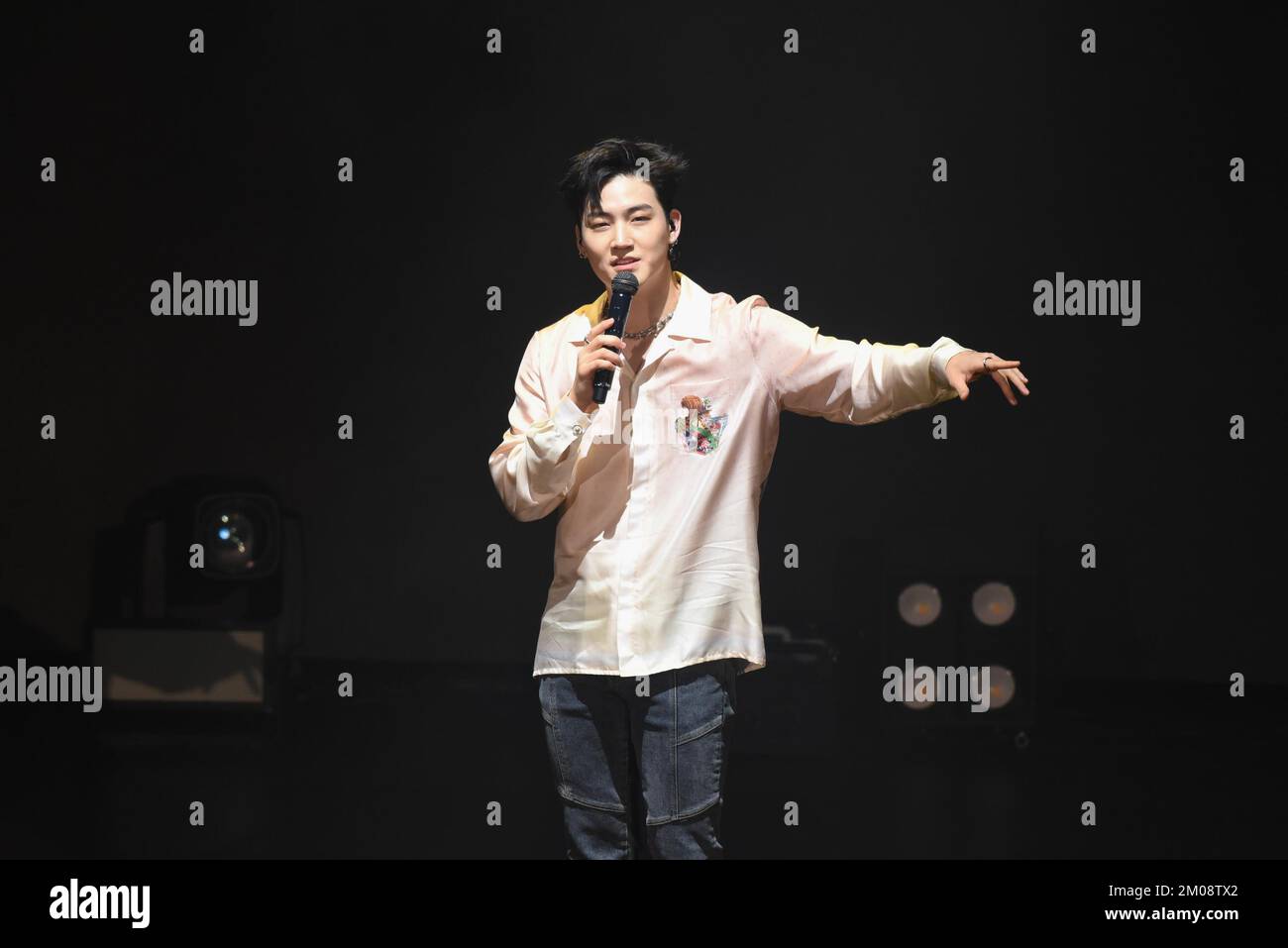 South Korean singer, songwriter and actor Jay B held his concert tour ...