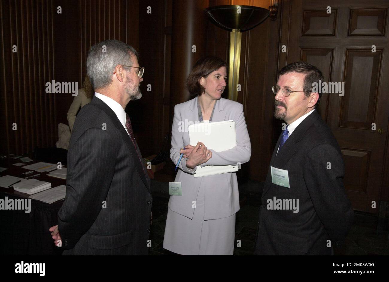 Clear Cards; Tom Gibson; Chief of Staff; Christine Todd Whitman ...