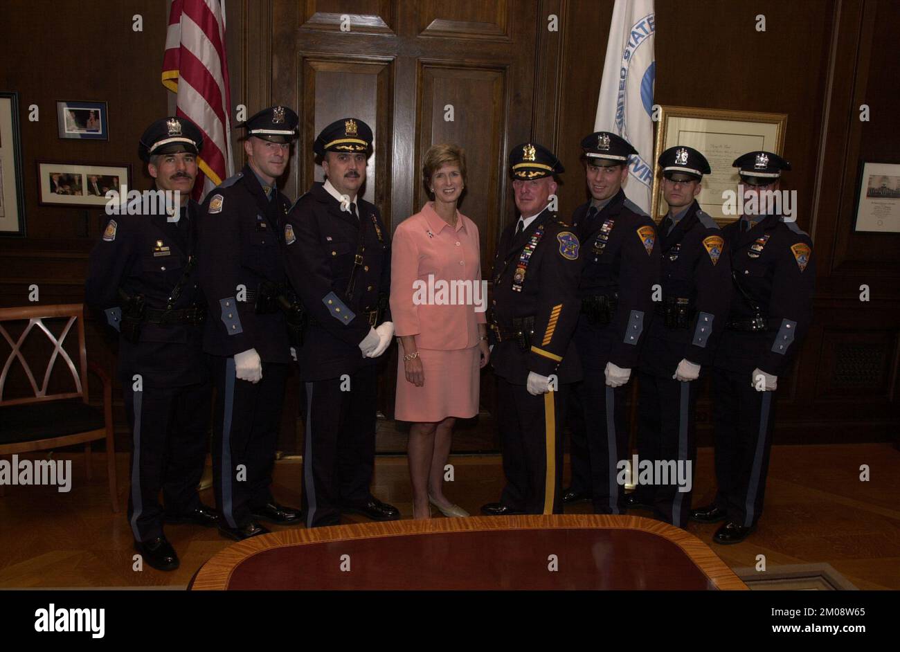 Administrator Christine Todd Whitman with New Jersey State Troopers ...