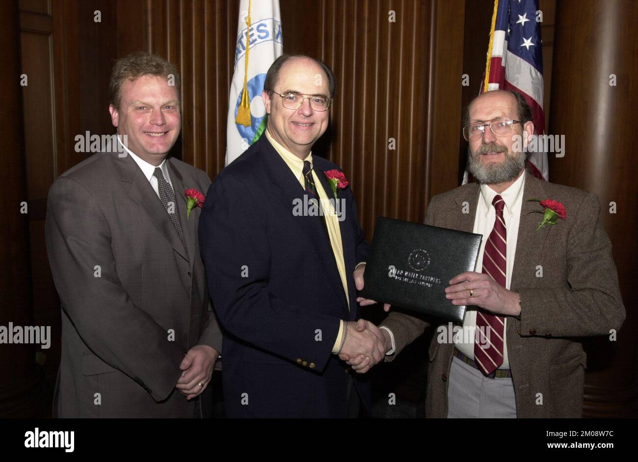 Administrator Christine Todd Whitman and Office of Water (OW) Assistant ...