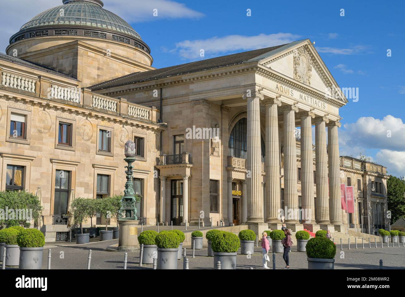 Spielbank Wiesbaden, Kurhaus, Kurhausplatz, Wiesbaden, Hessen ...